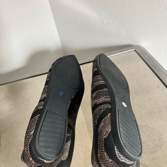 Rothy's | Shoes | Rothys Golden Shimmer Point Flats | Poshmark